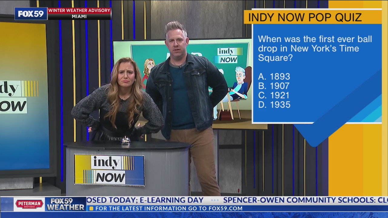 Indy Now Pop Quiz: New Year, Same Traditions! – 1/10/25 – Fox 59