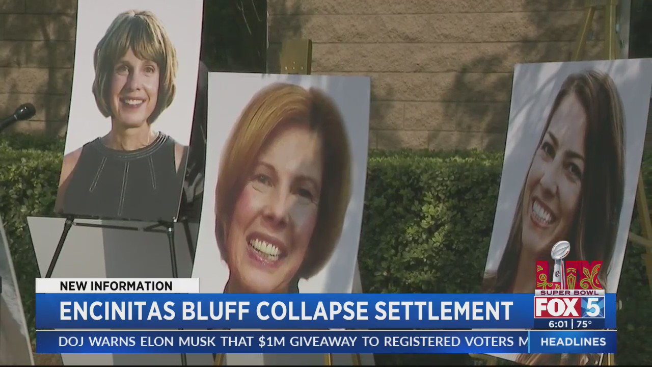 Families of women killed in bluff collapse reach settlement of $32 ...