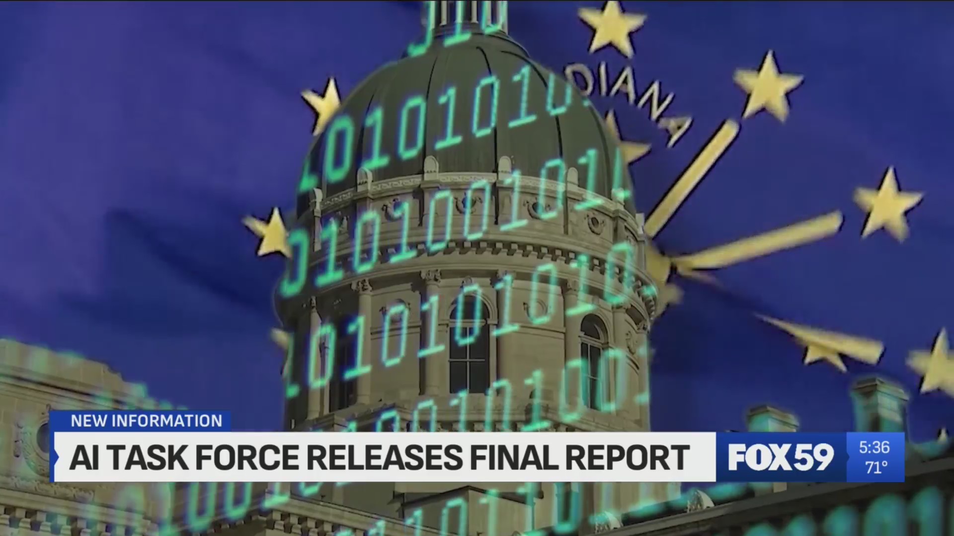 Indiana’s AI Task Force releases final report on Hoosier impact – Fox 59