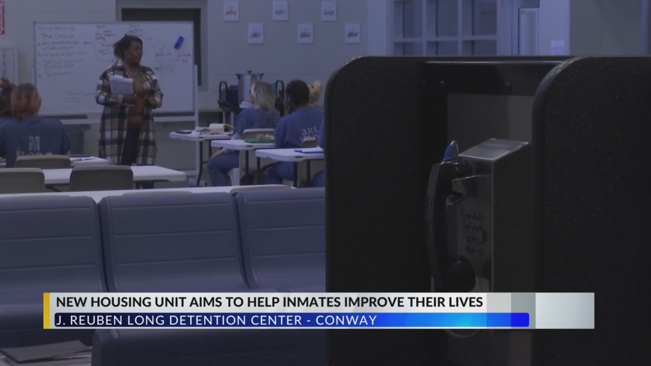 J. Reuben Long Detention Center launches new housing unit for female ...