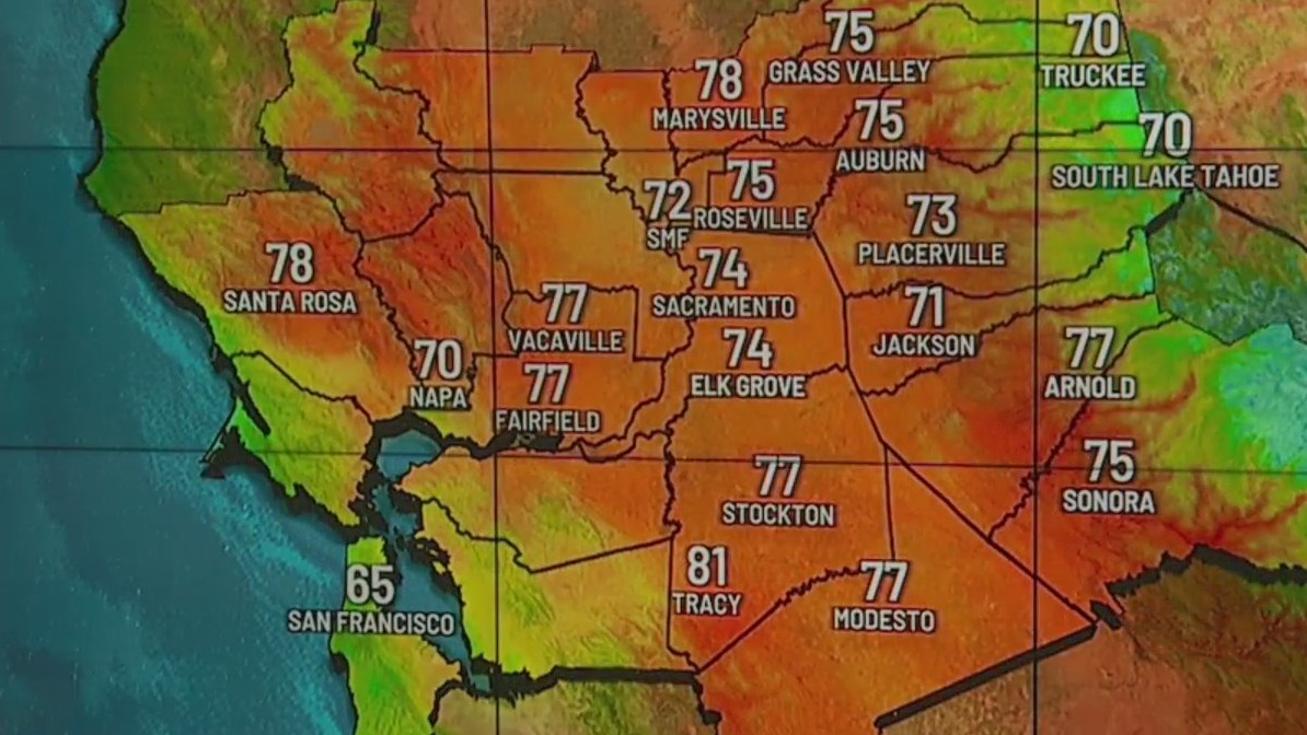Sacramento area temperatures to pick up later this week – FOX40 News