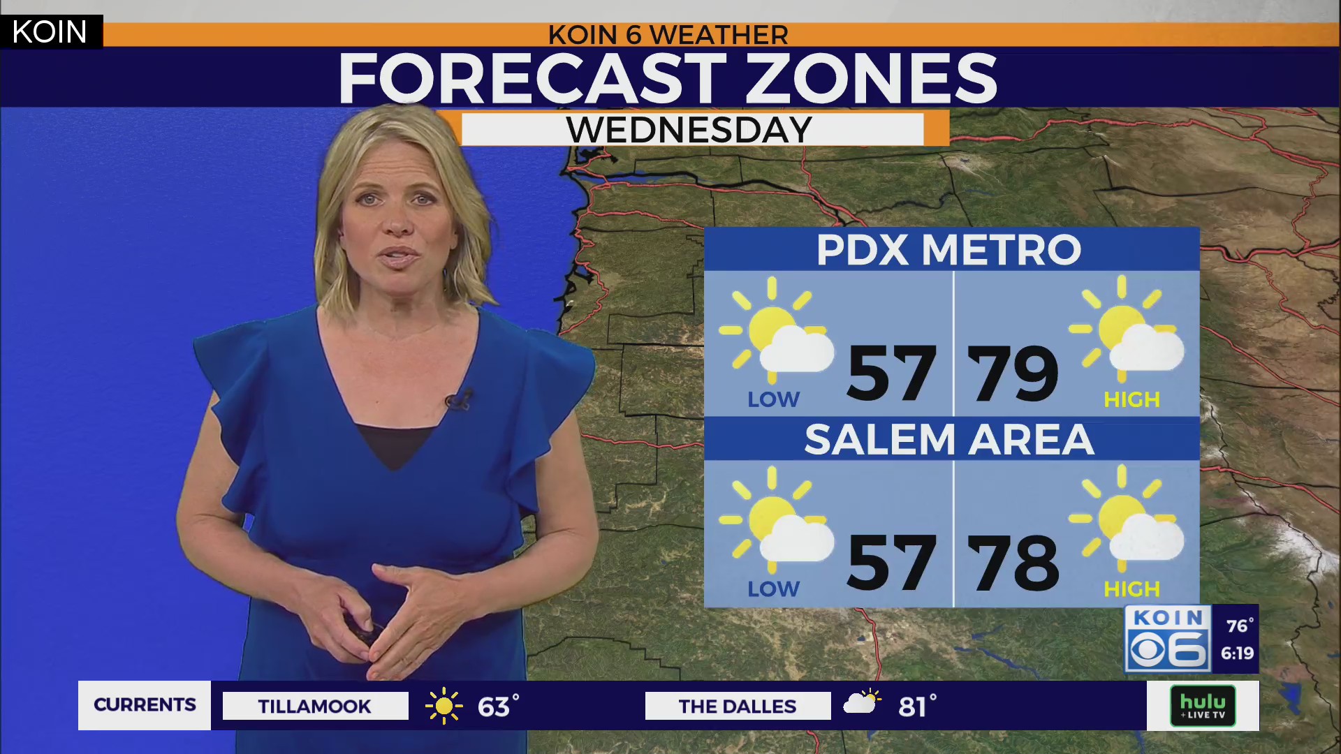 Weather forecast: Warmest day of the week happens Wednesday with ...