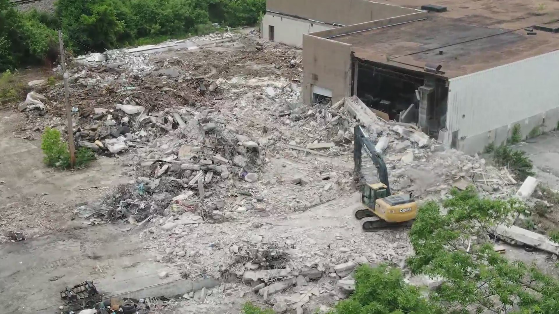 Baden seeing changes in building known for gunfire, illegal dumping – FOX 2