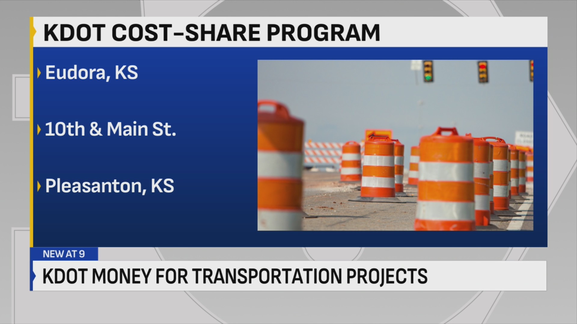 Kansas awarded $5M for KDOT Cost Share Program projects – FOX 4 Kansas ...