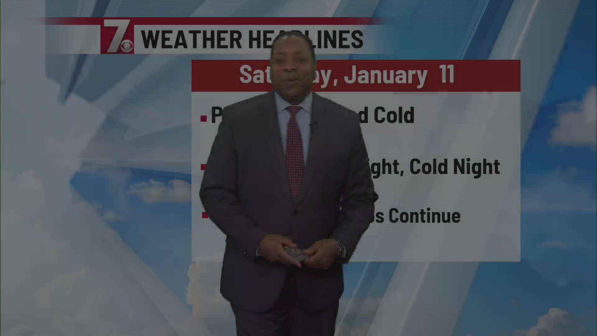 Saturday Forecast: Jan. 11 – WSPA 7NEWS
