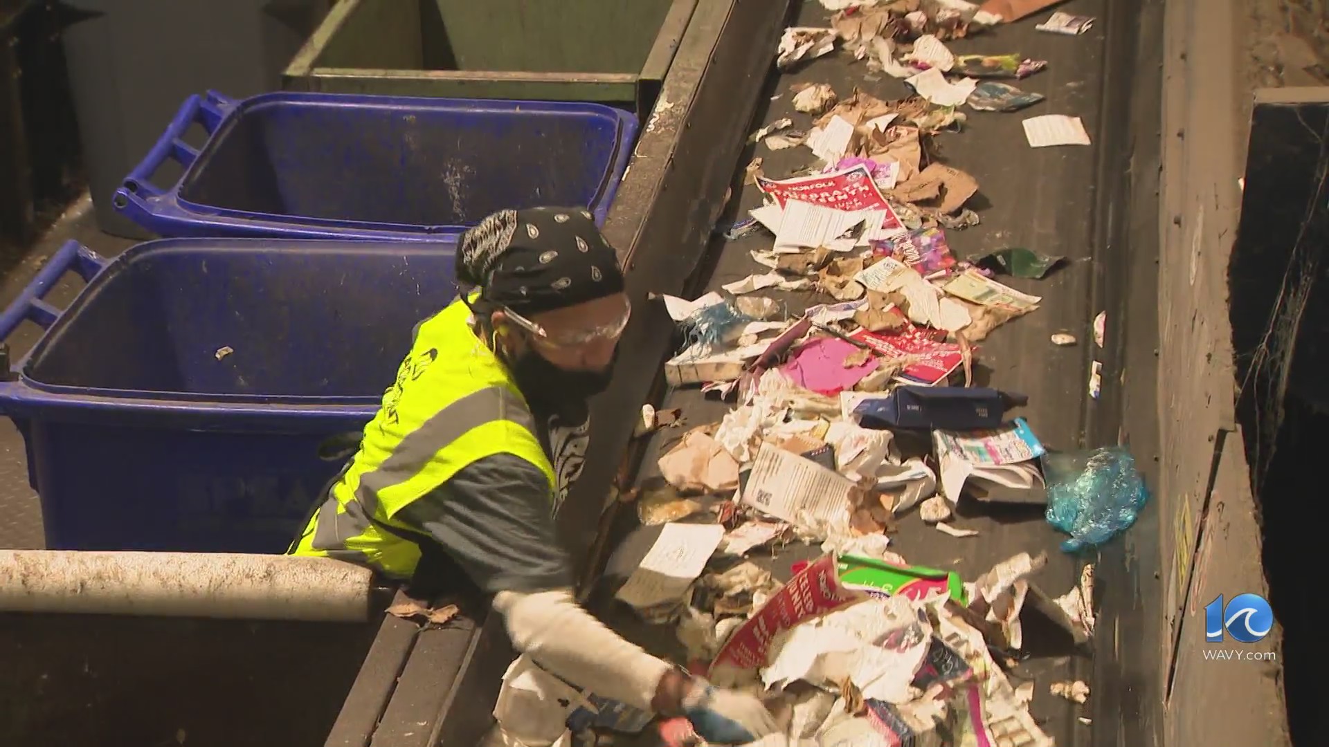 AI camera helps TFC Recycling include paper in program – WAVY.com