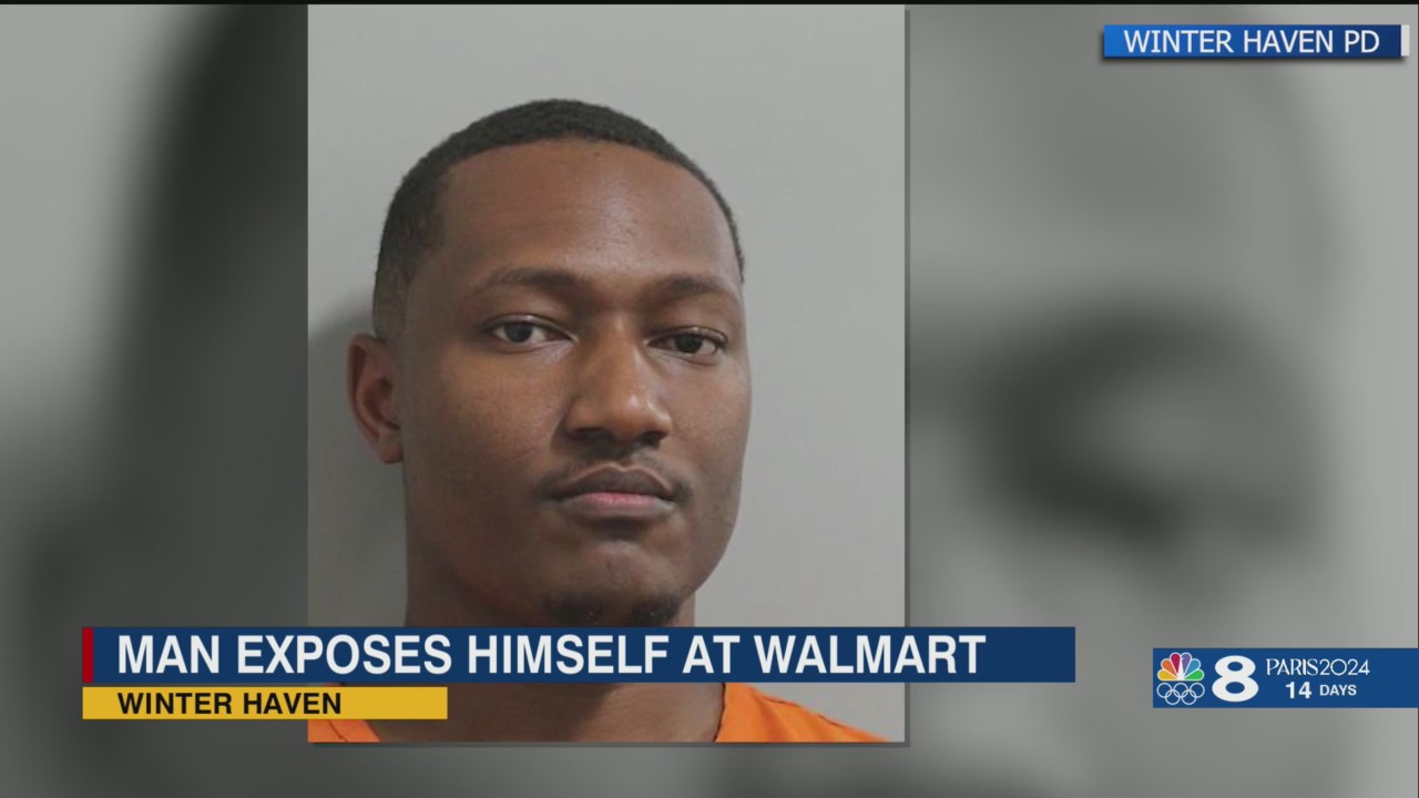 Man Exposed Himself At Winter Haven Walmart Police Say Wfla