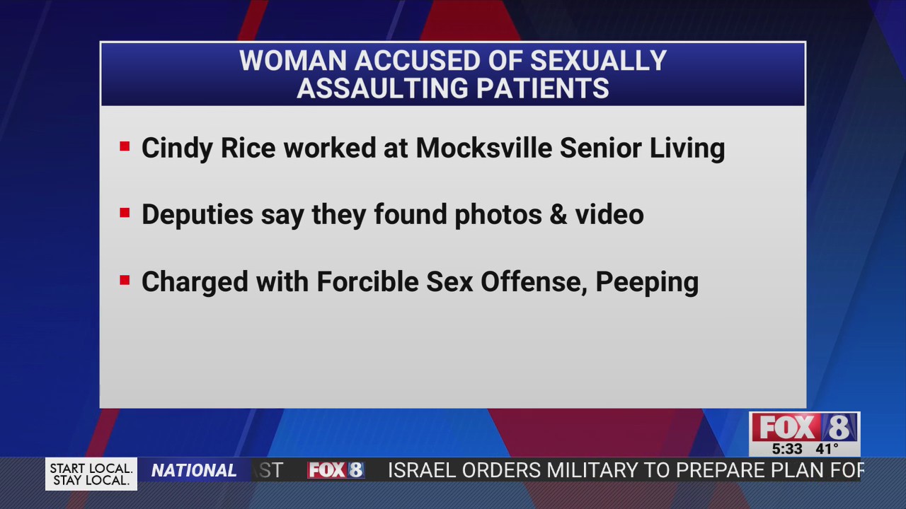 Woman accused of taking inappropriate photos at senior living facility ...