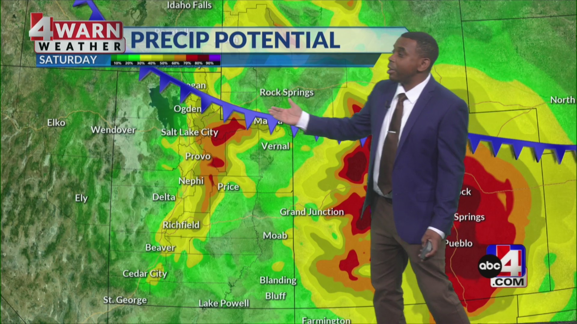 Building valley inversions as temperatures warm through midweek – ABC4 Utah