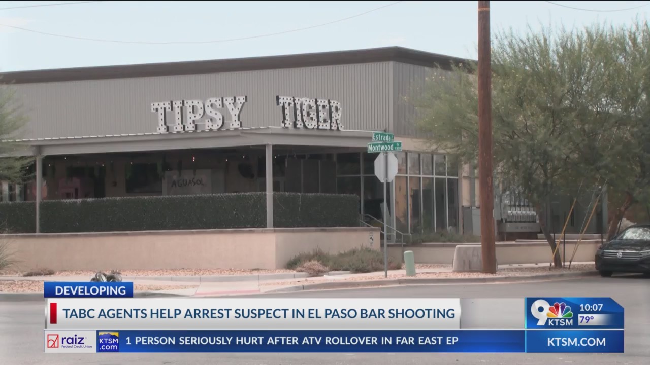 TABC agents help arrest suspect in bar shooting – KTSM 9 News