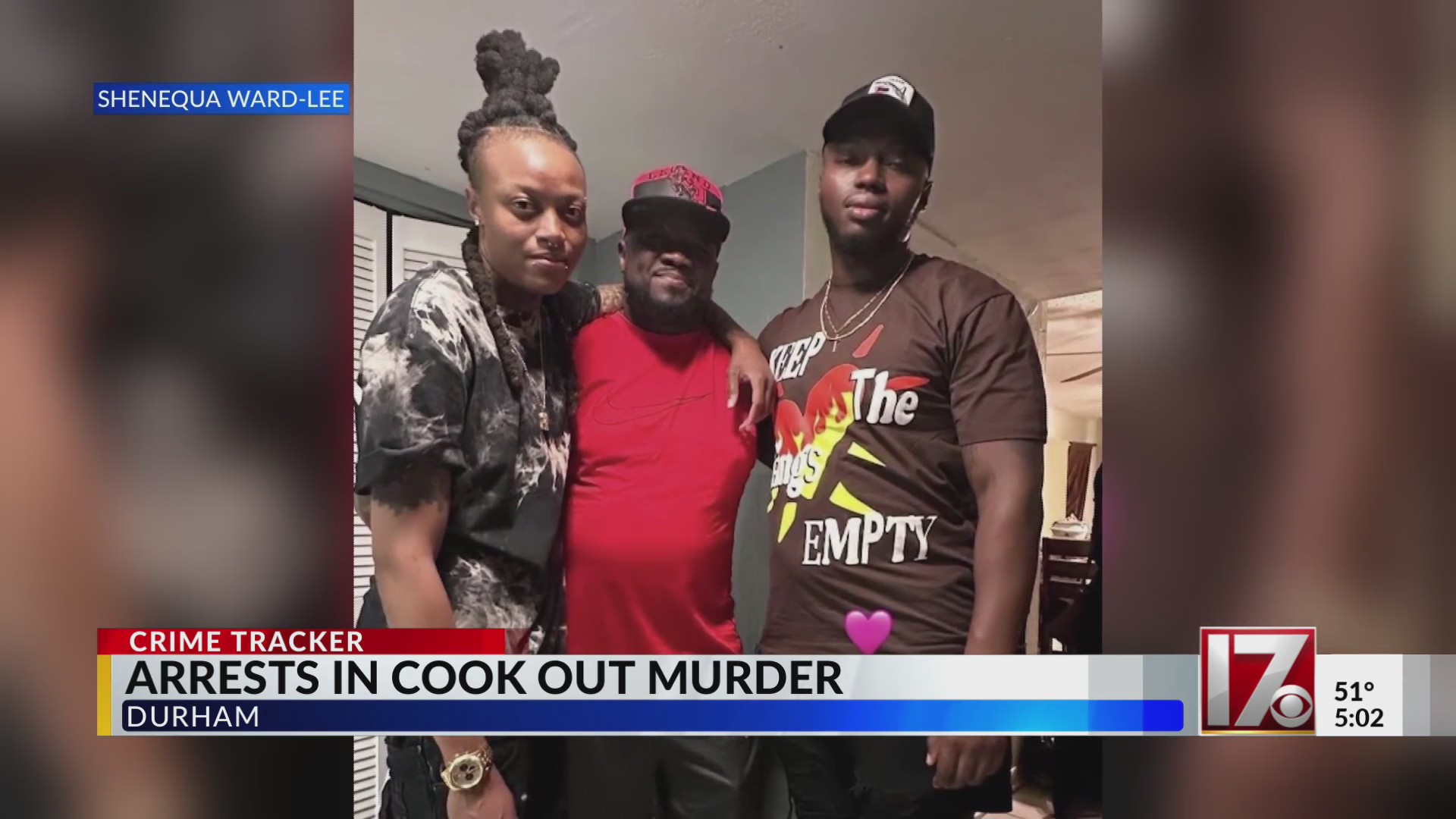 3 arrested in Durham Cook Out woman’s deadly shooting: Deputies – CBS17.com