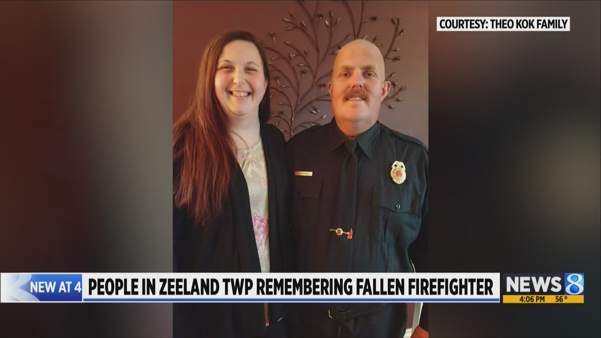 People in Zeeland Township remembering fallen firefighter – WOODTV.com
