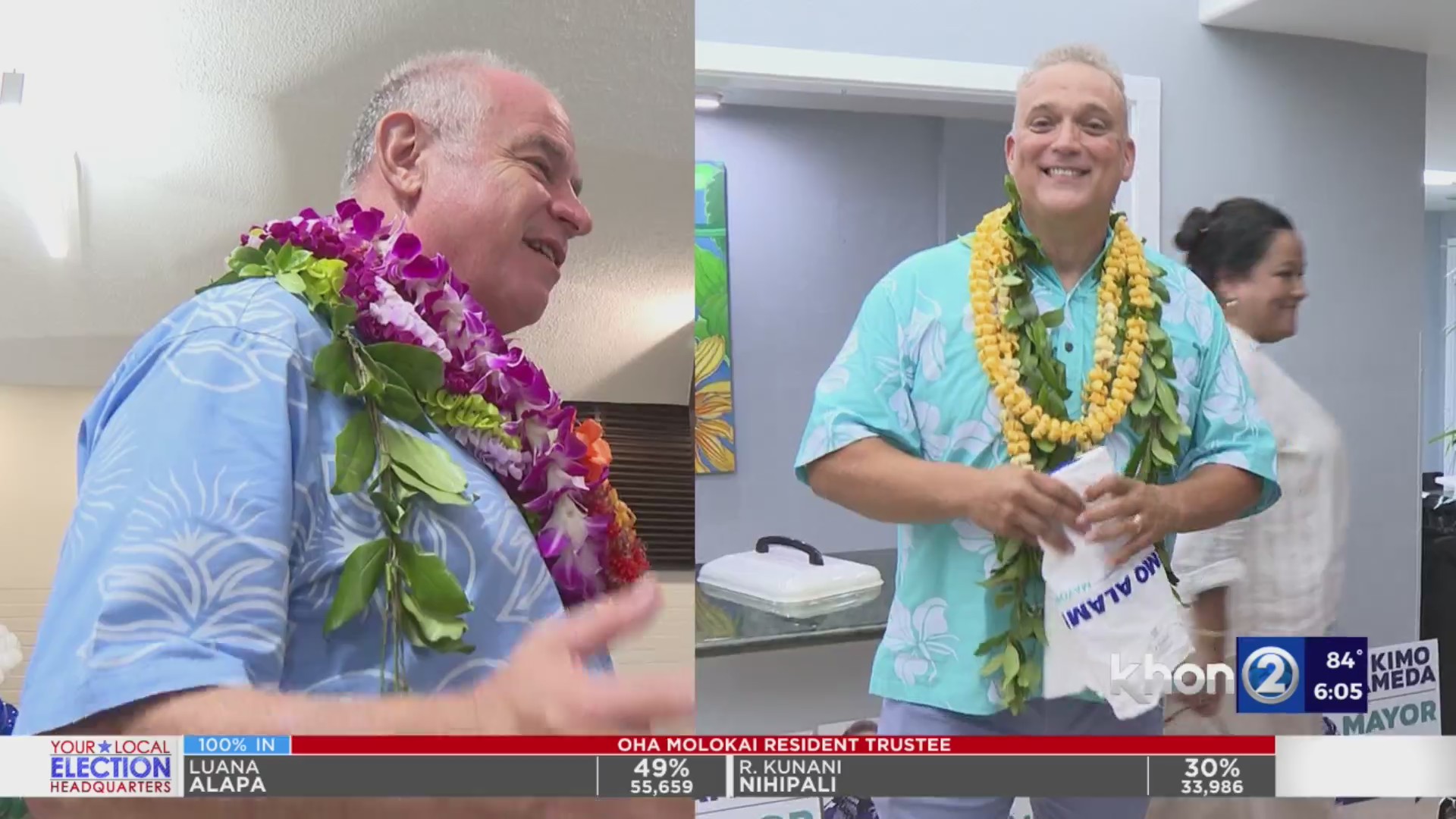 Hawaii Island mayoral race down to Roth and Alameda – KHON2