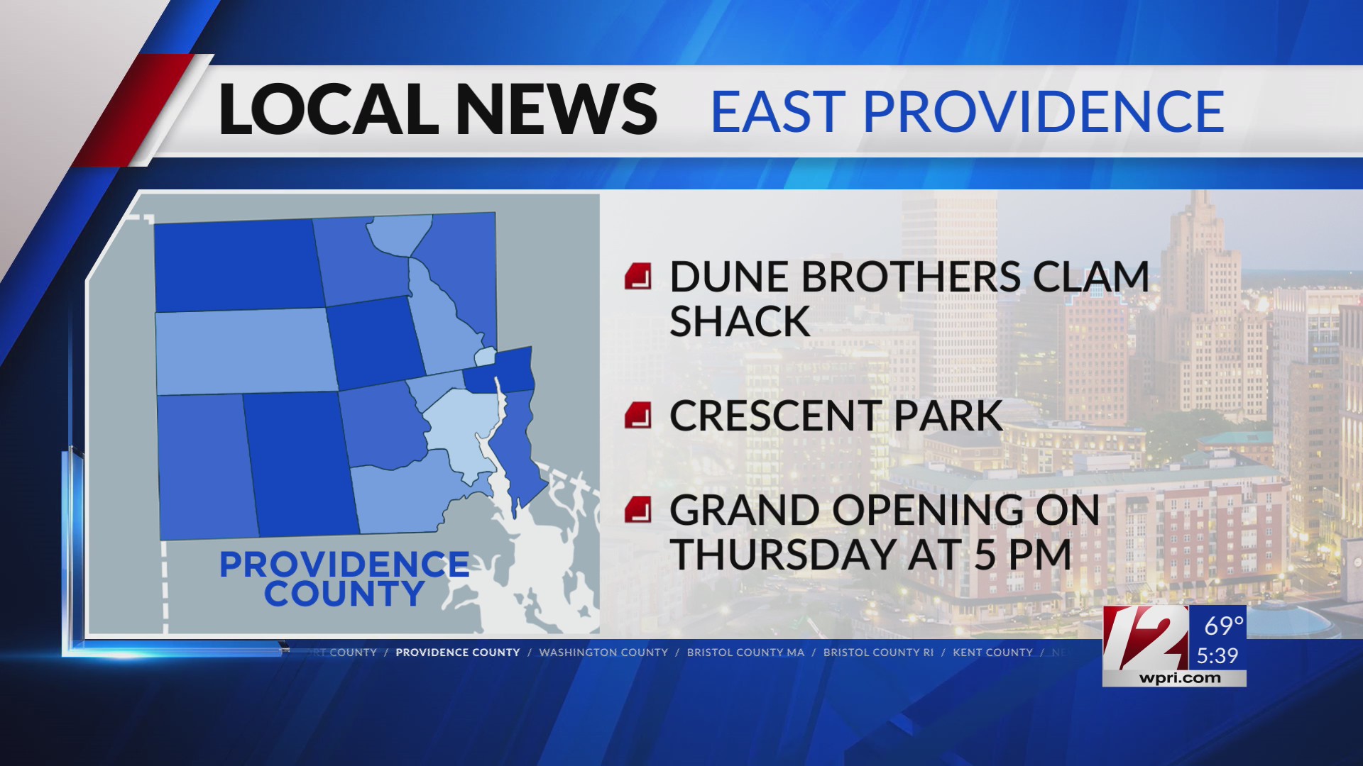 Local News Wrap Aug. 20: East Providence, New Bedford and more – WPRI.com