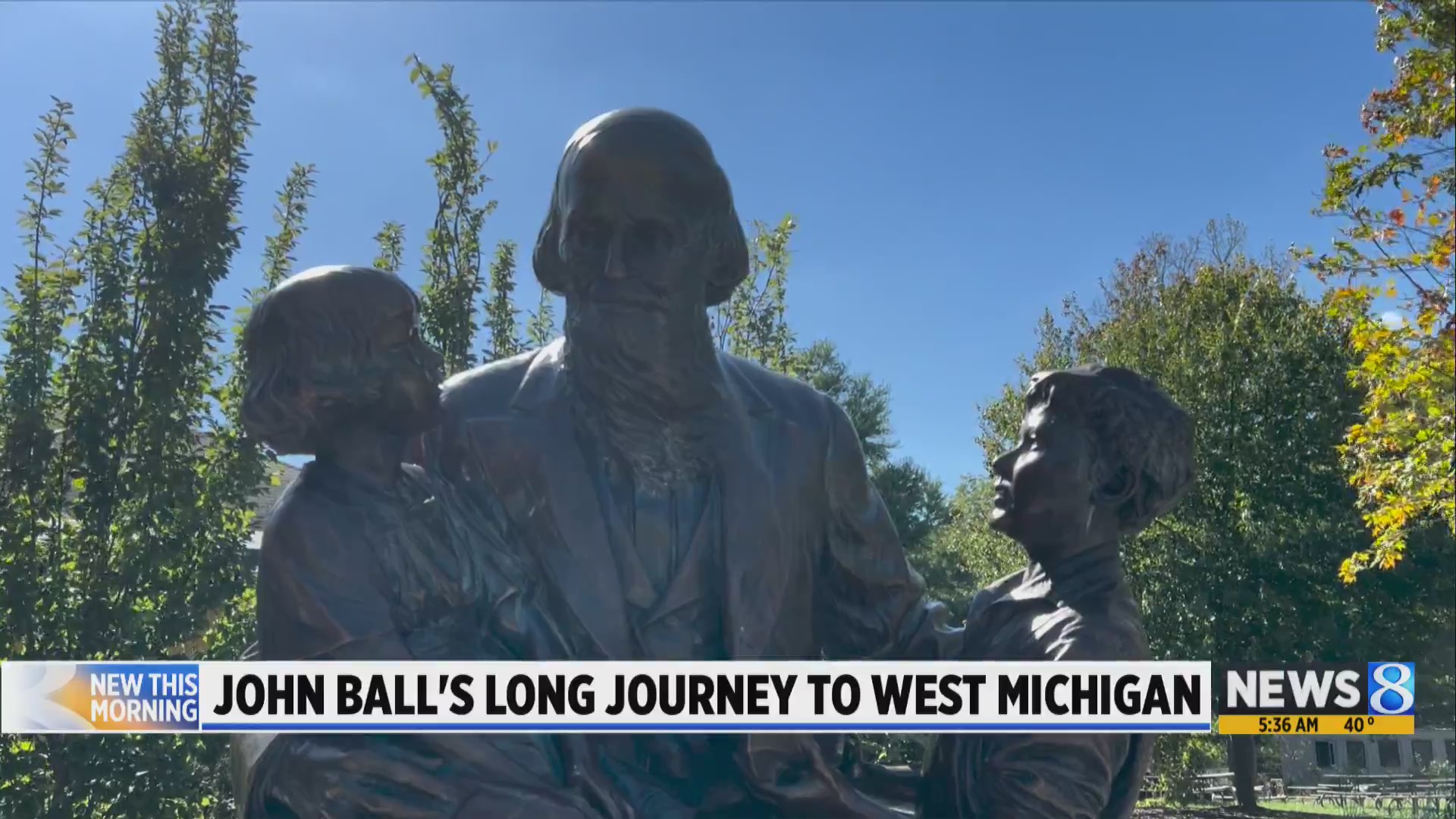John Ball’s long, winding journey to West Michigan – WOODTV.com