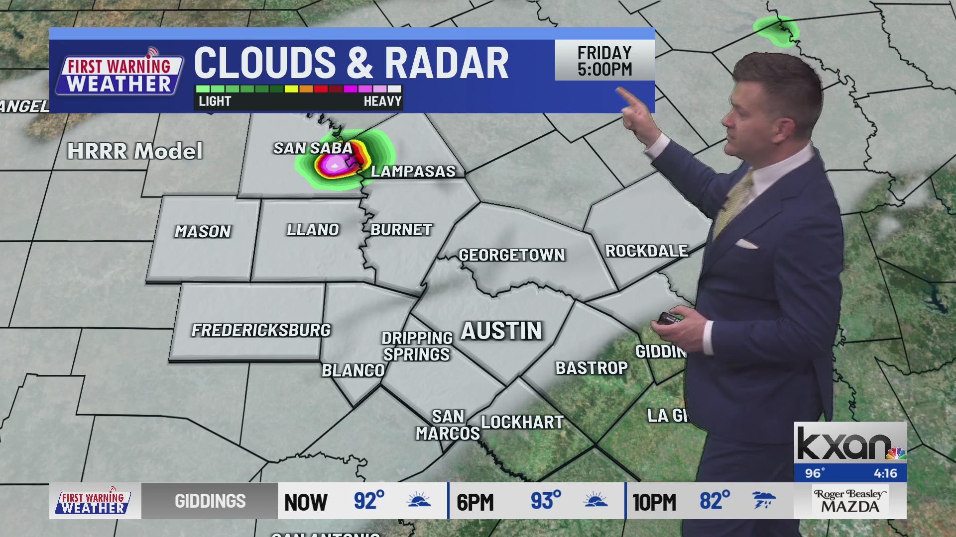 First Warning Weather Early Evening Forecast with Chief Meteorologist ...