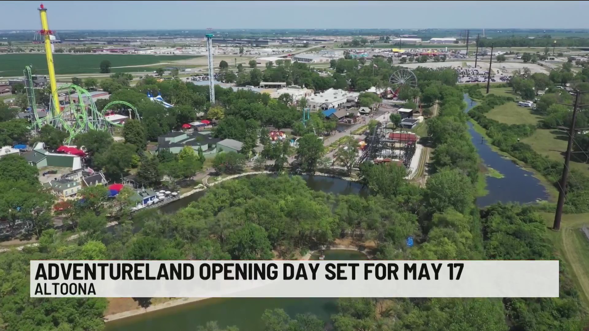 Adventureland announces new waterslide, opening dates – who13.com