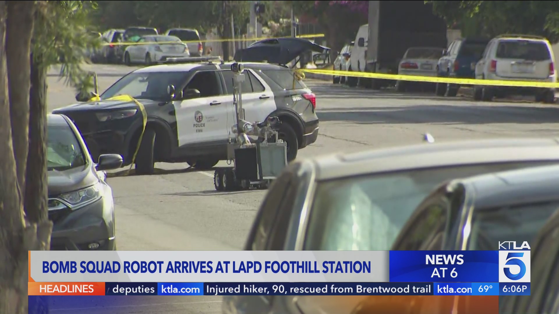 LASD bomb squad investigates suspicious device – KTLA