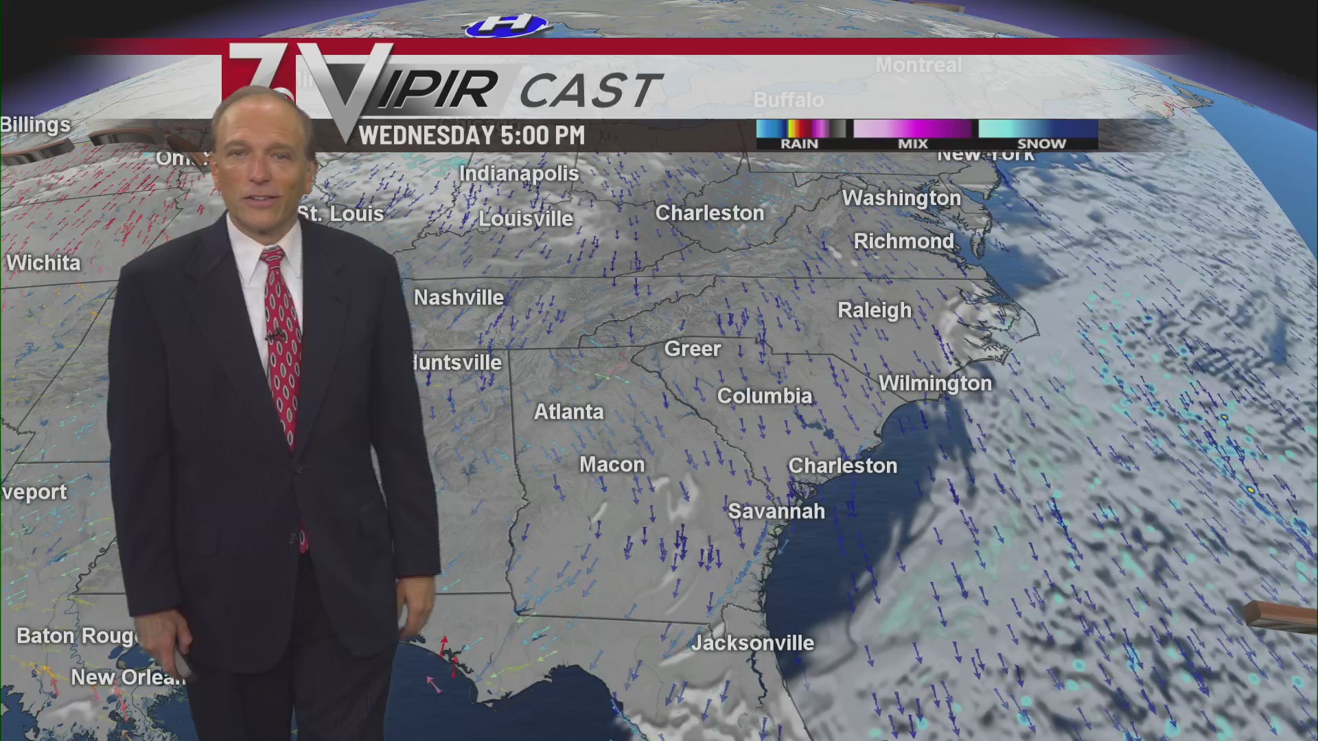 7Weather Wednesday AM Forecast – WSPA 7NEWS
