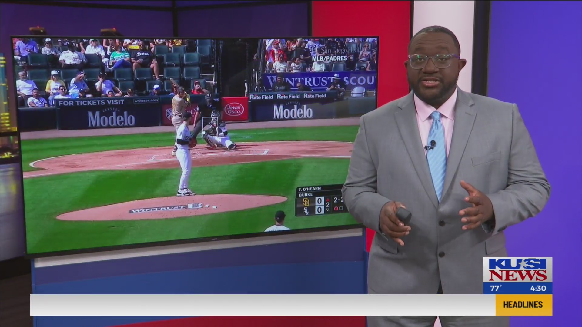 JDG 4PM WITH BSTONE BEFORE CLINCHING – FOX 5 San Diego & KUSI News