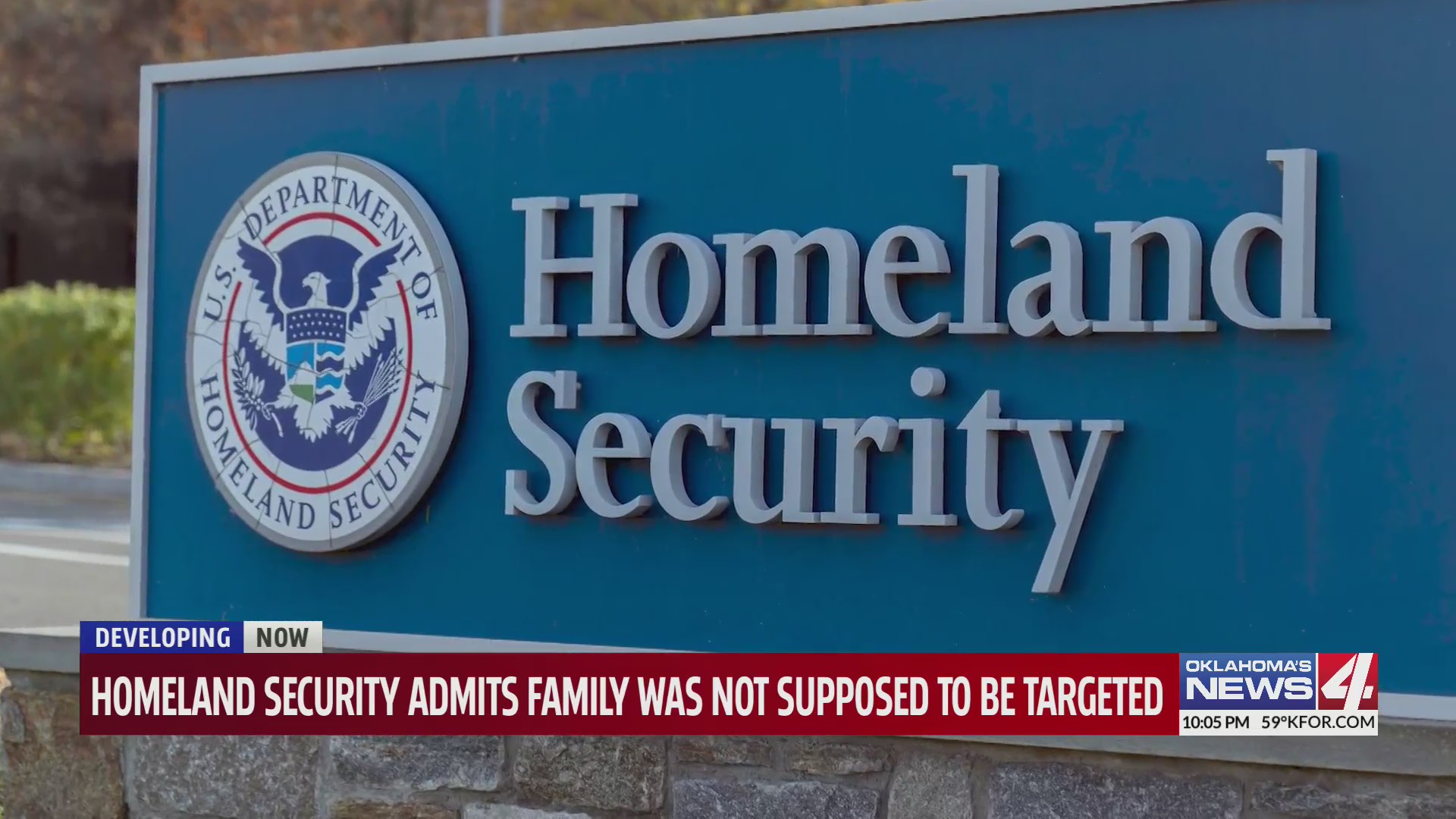 Homeland Security admits family was not supposed to be targeted – KGET ...
