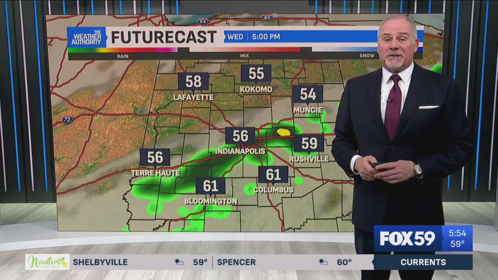 Temperatures surge but rain chances are on the rise; Cold is coming ...