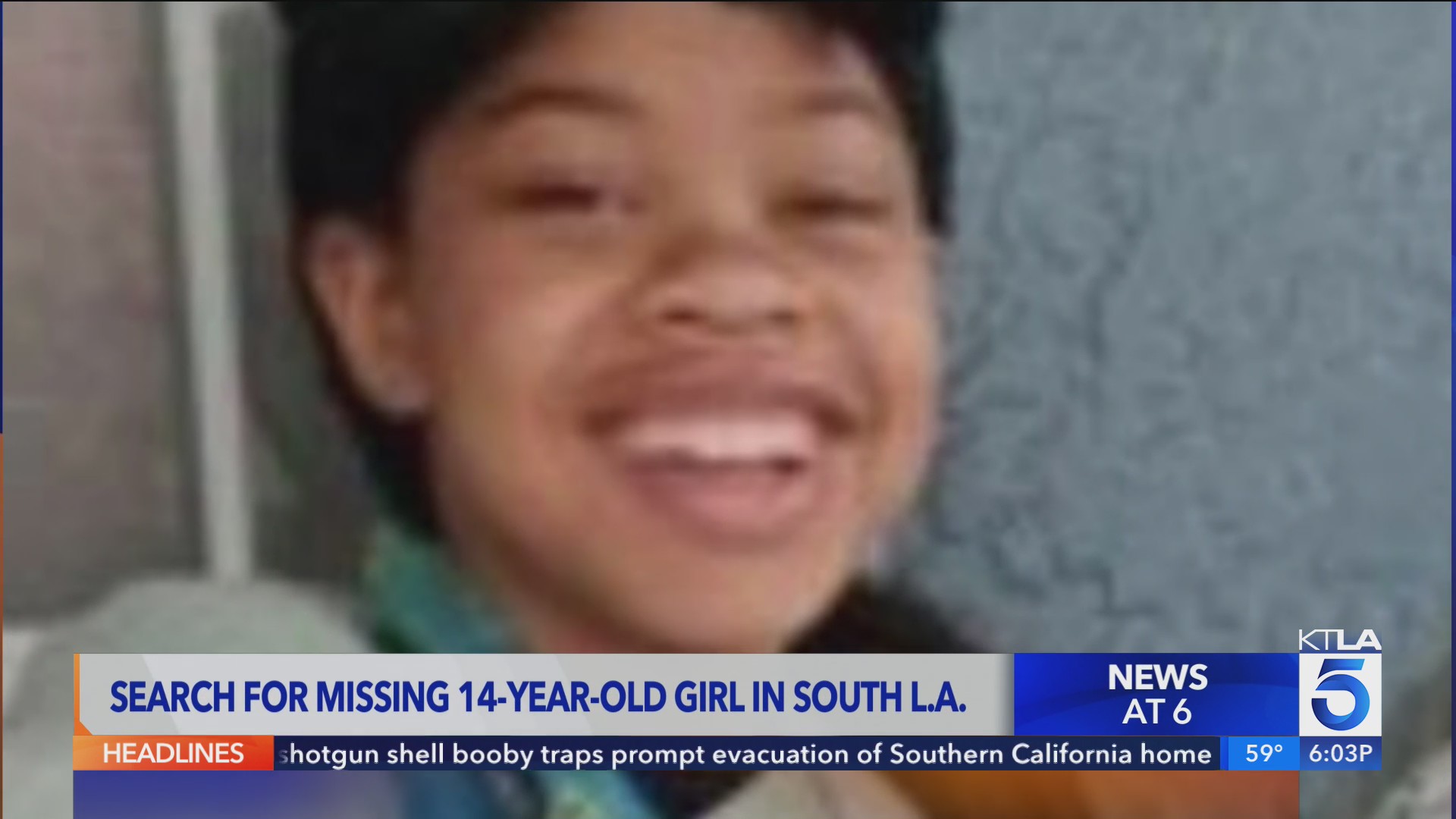 Search underway for missing girl, 16, in South L.A. – KTLA