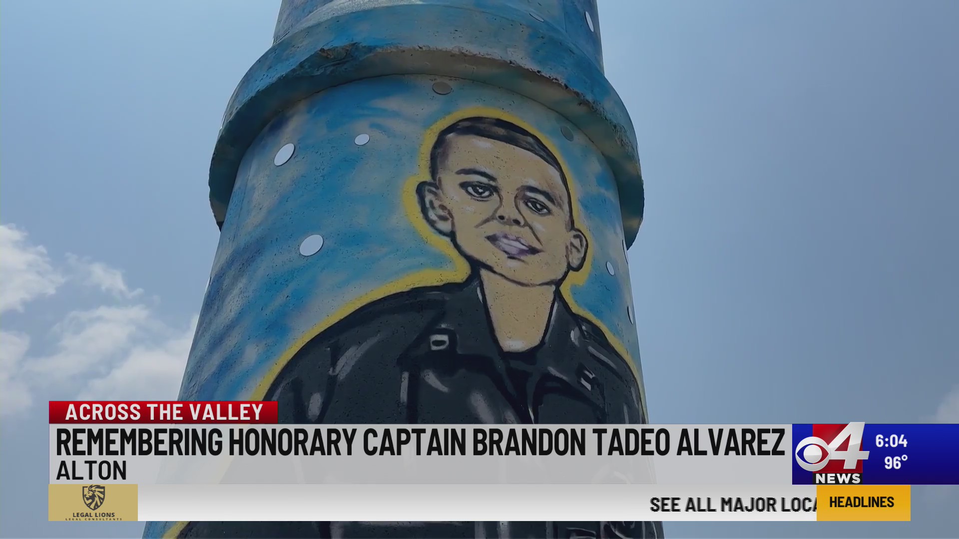 Alton remembering honorary captain Brandon Tadeo Alvarez – KVEO-TV