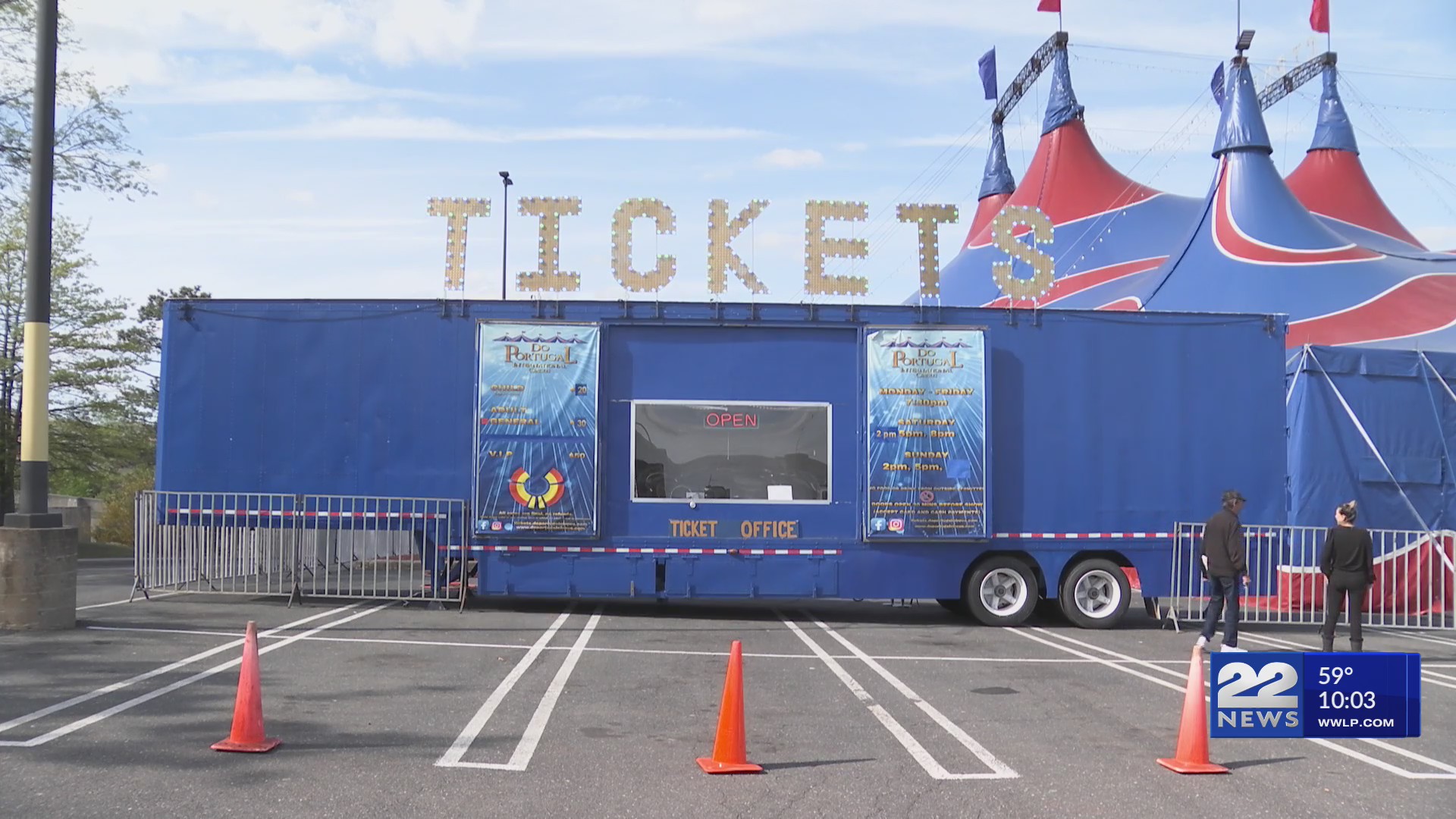 Traveling circus stops by Holyoke Mall for two weeks of performances – WWLP