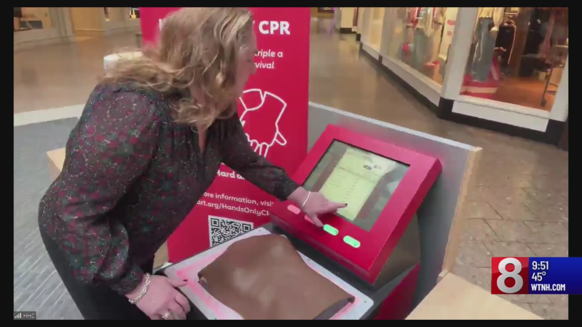 Learn hands-only CPR with Hartford HealthCare’s mobile kiosk – WTNH.com