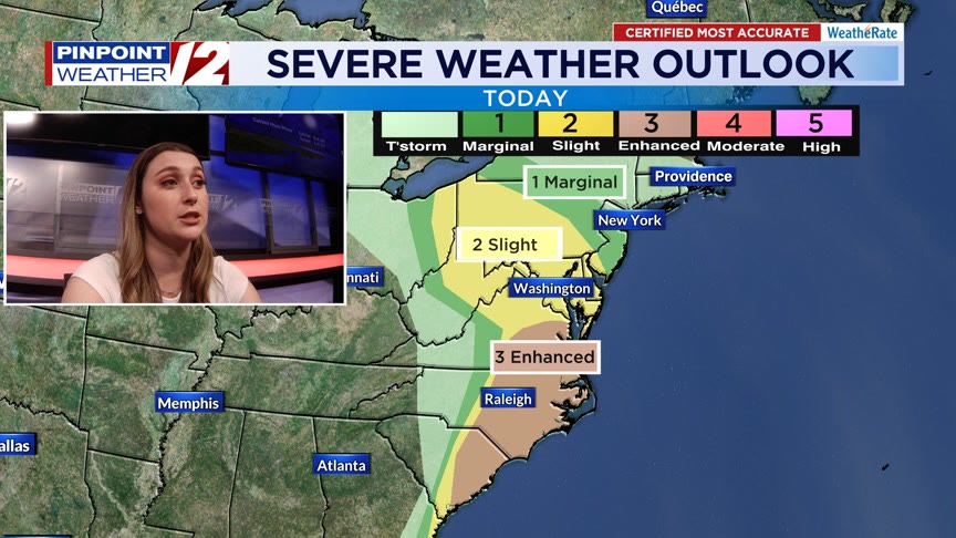 WPRI 12 Weather Now 3/5/25: Cloudy/Sprinkle This Afternoon; Heavy Rain ...