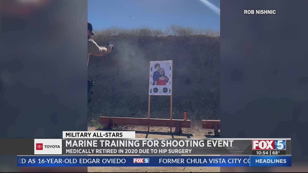 Former U.S. Marine training for shooting competition – FOX 5 San Diego ...