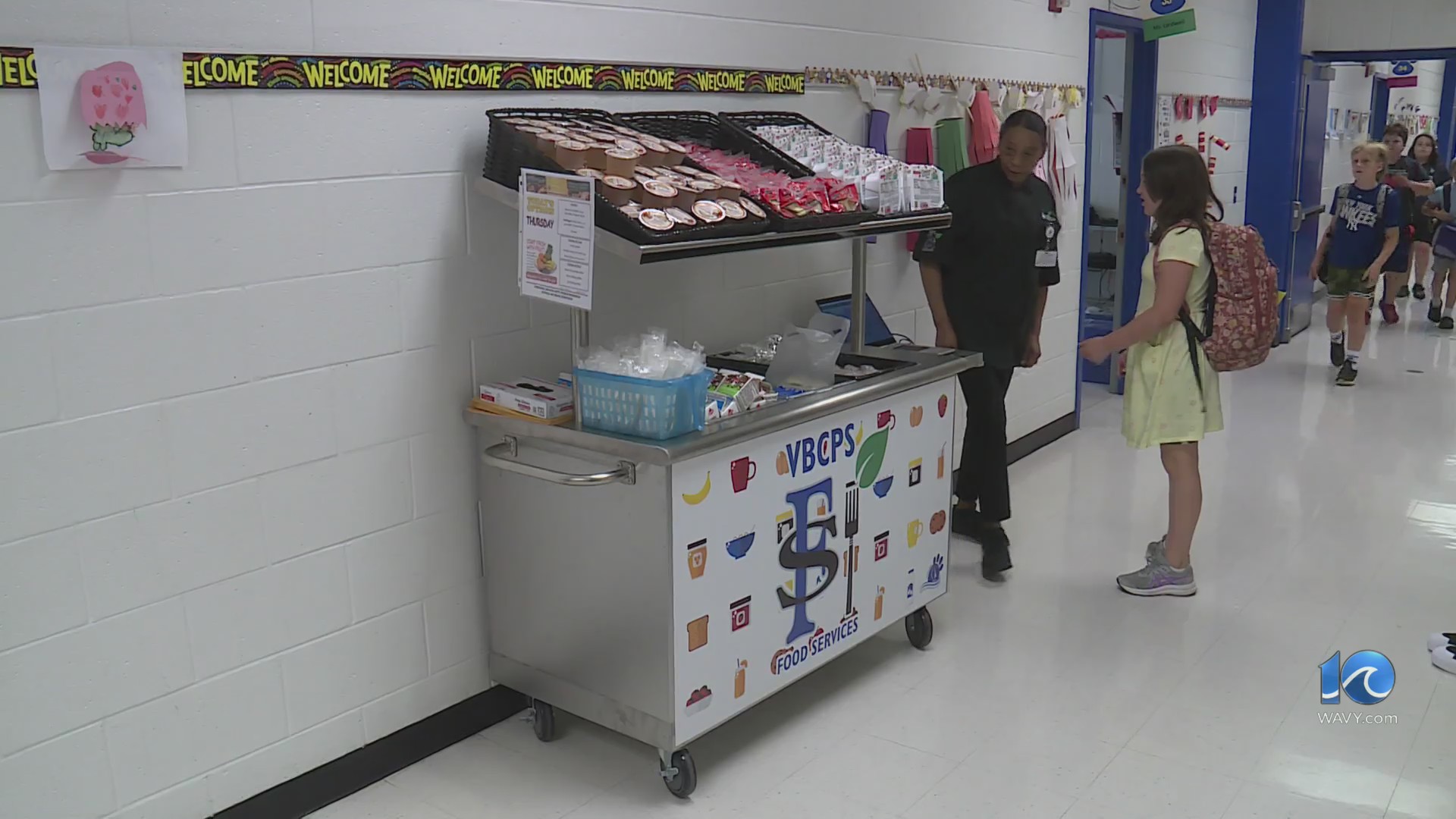 VB students get hot breakfast a la cart – WAVY.com