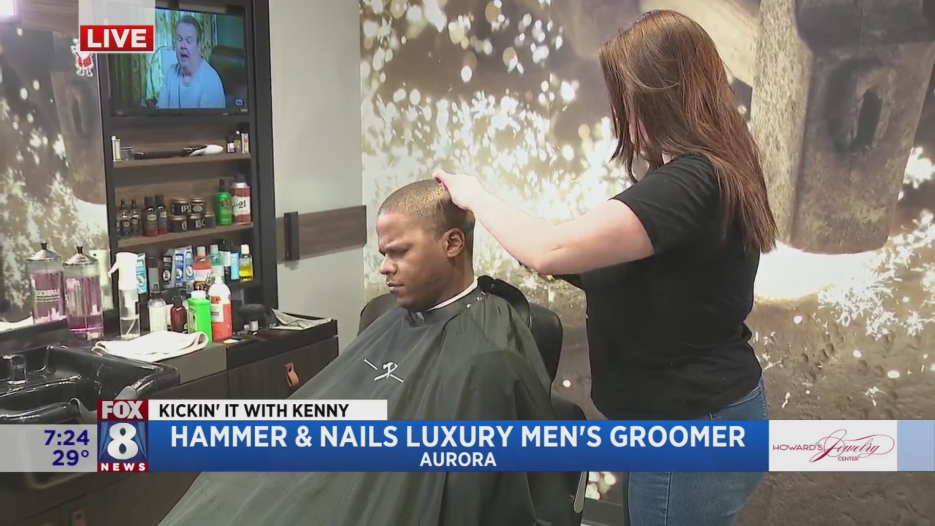 Kenny highlights Hammer & Nails Grooming Lounge where every man is ...