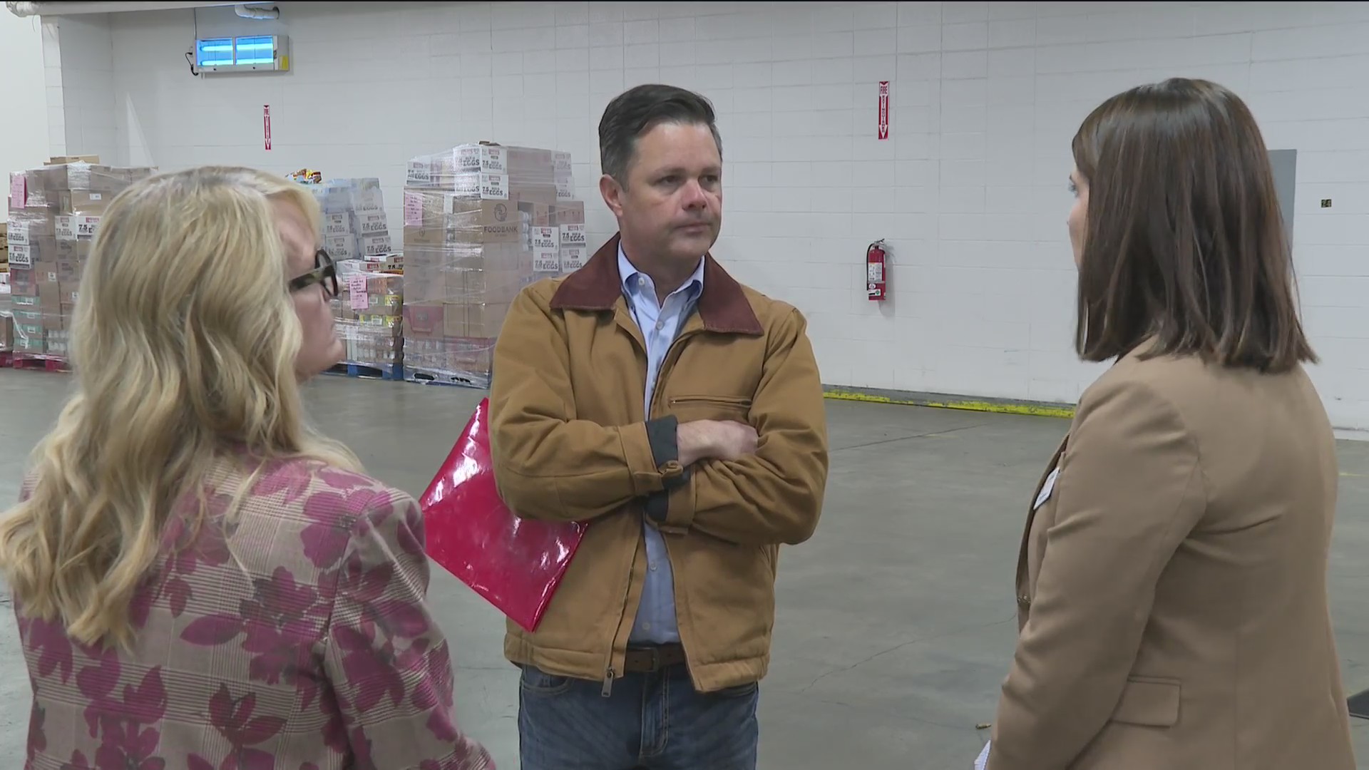 Congressman Zach Nunn visits the Food Bank of Iowa with SNAP benefit ...