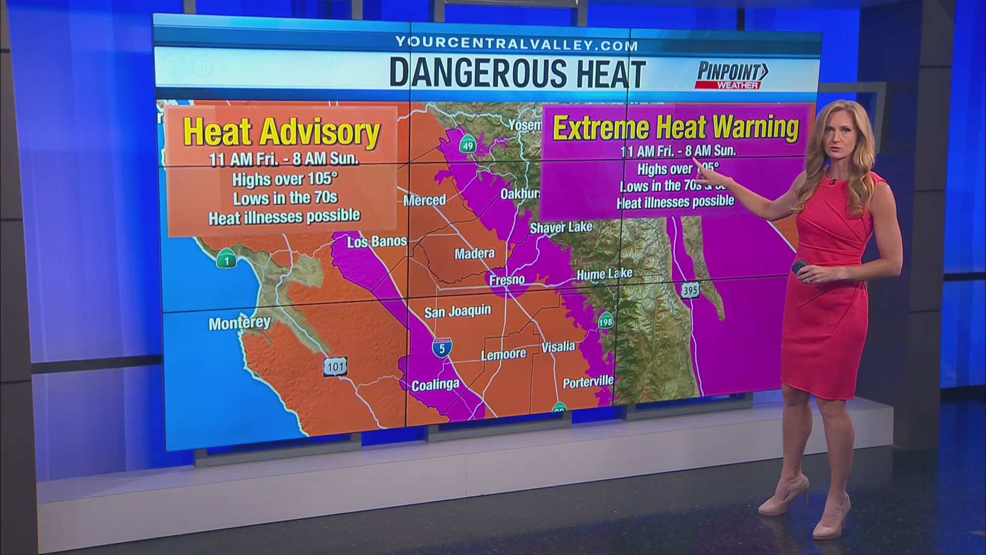 Forecast 8-21-2025 – CBS47 and KSEE24 | News from YourCentralValley.com