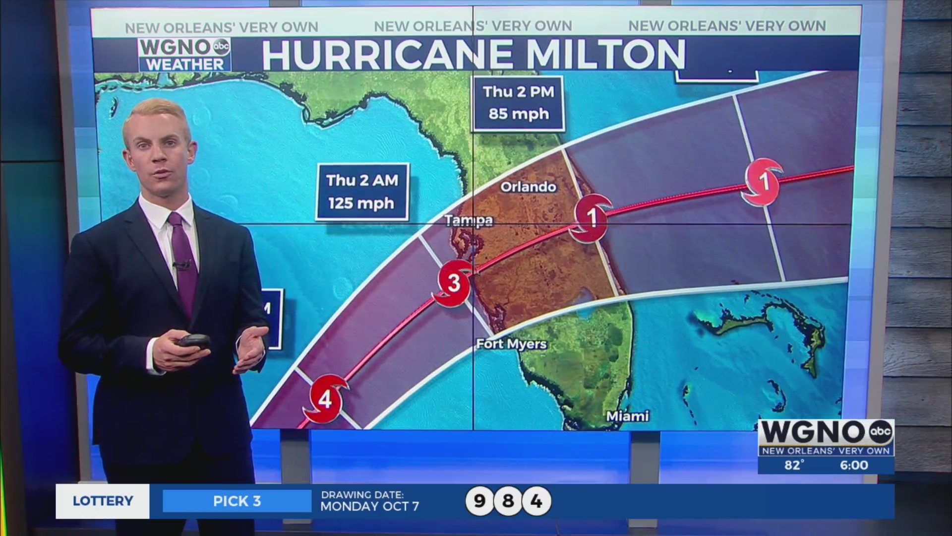 Hurricane Milton strengthens back to Category 5, wind field to double ...