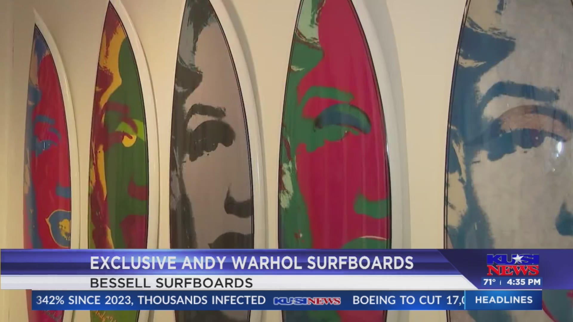 Where you can get exclusive Andy Warhol surfboards in San Diego – FOX 5 ...
