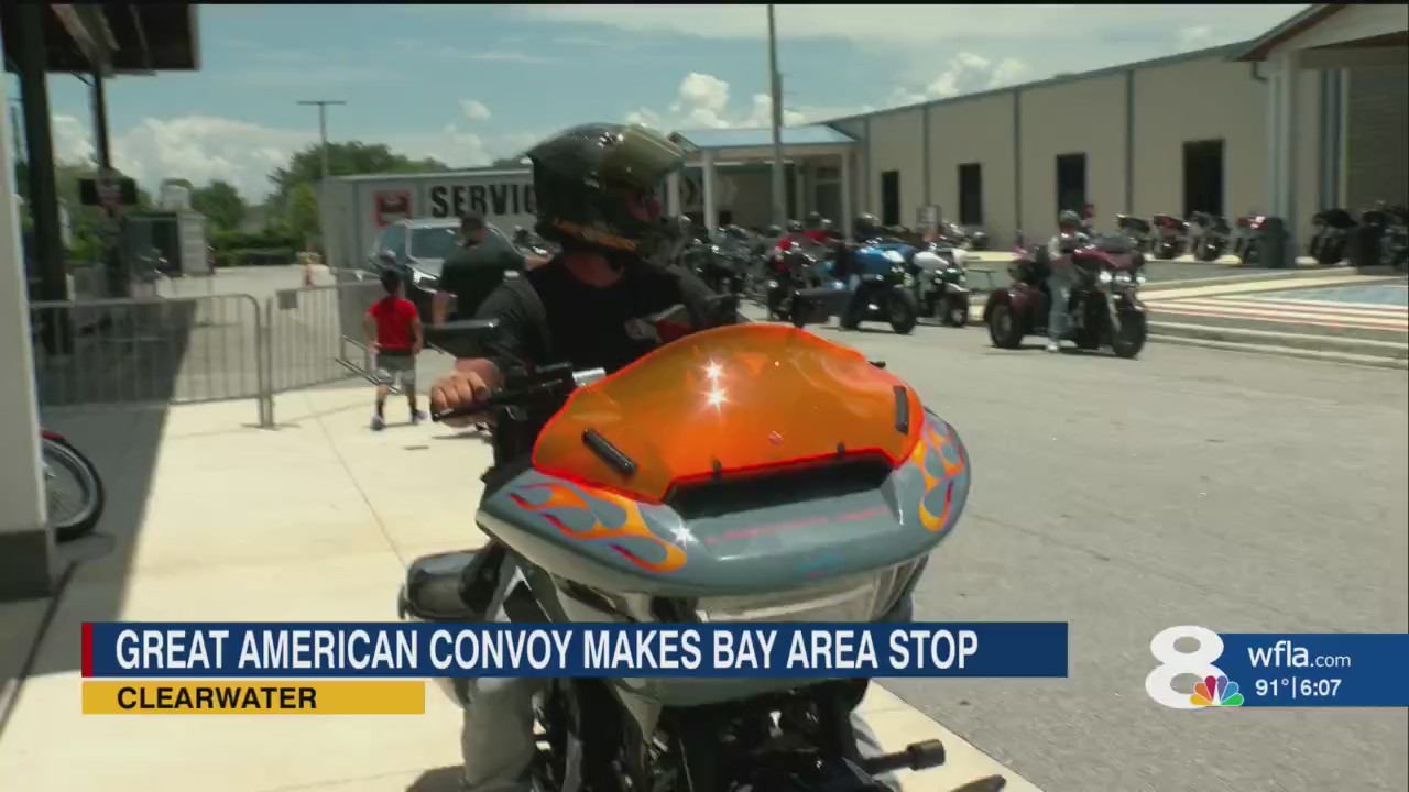 Great American Convoy closing in on milestone donation for veterans – WFLA