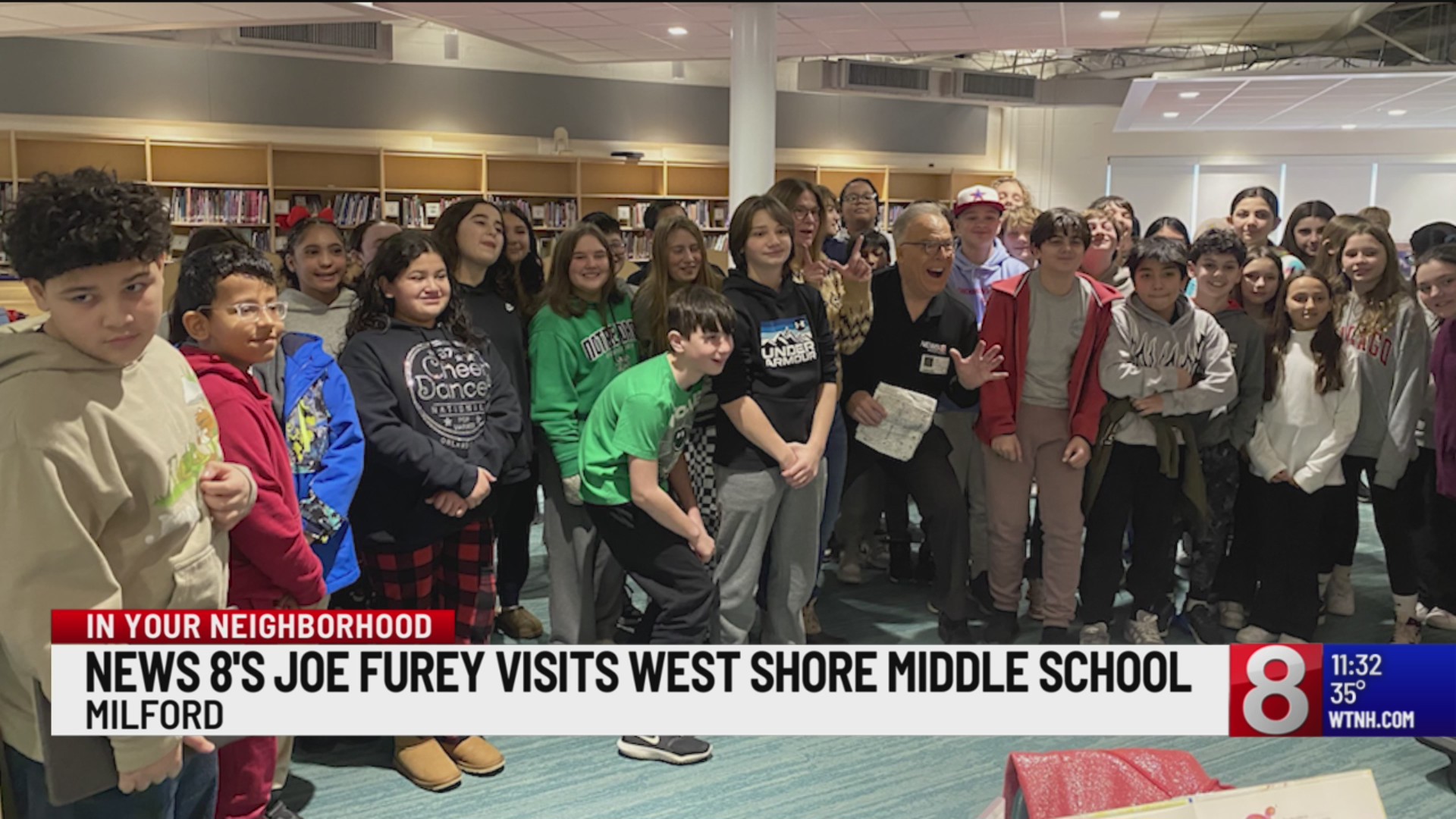 In Your Neighborhood: Joe Furey visits West Shore Middle School in ...