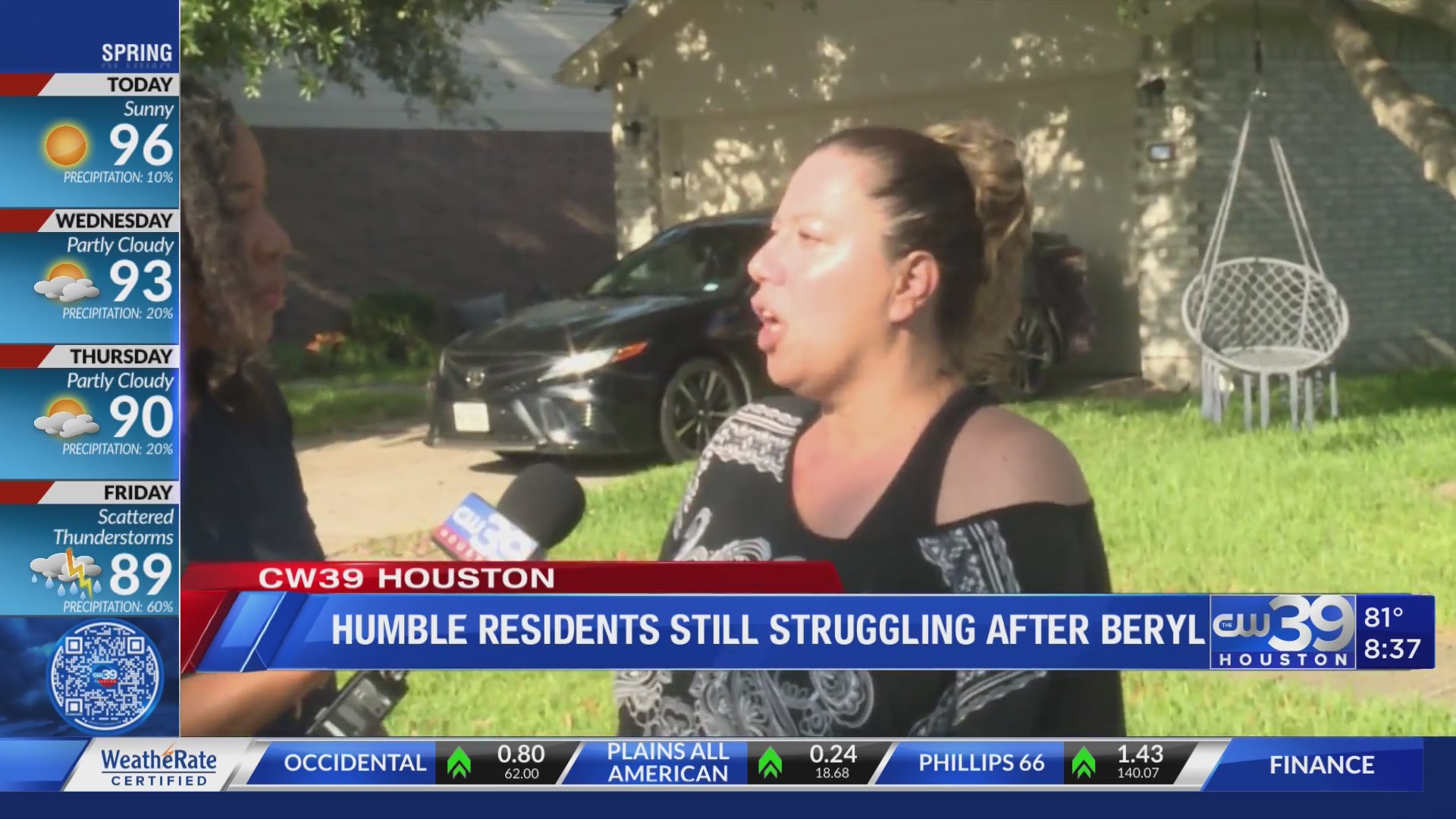 One Humble family speaks out about trash buildup and power outages in ...