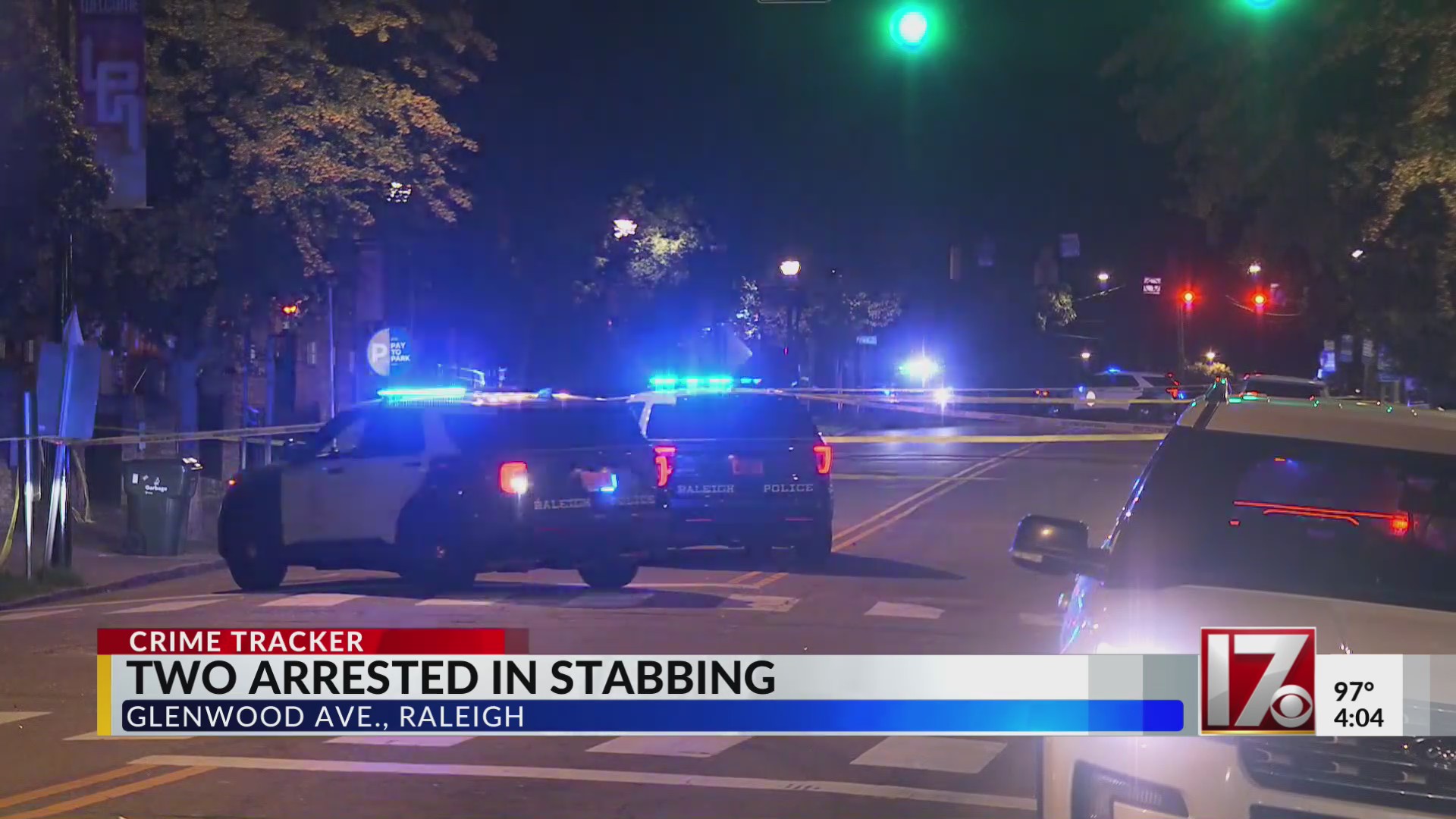 Two arrested in stabbing on Glenwood Avenue in Raleigh – CBS17.com