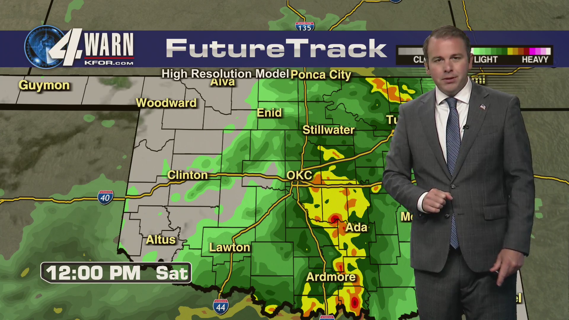Aaron Brackett’s afternoon severe weather update 4-25-2025 – KFOR.com ...