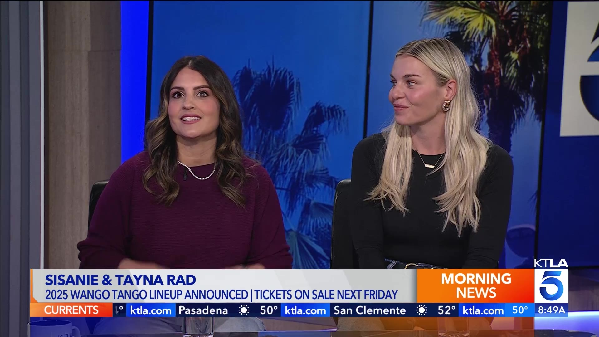 Sisanie & Tanya preview KIIS FM Wango Tango – KTLA