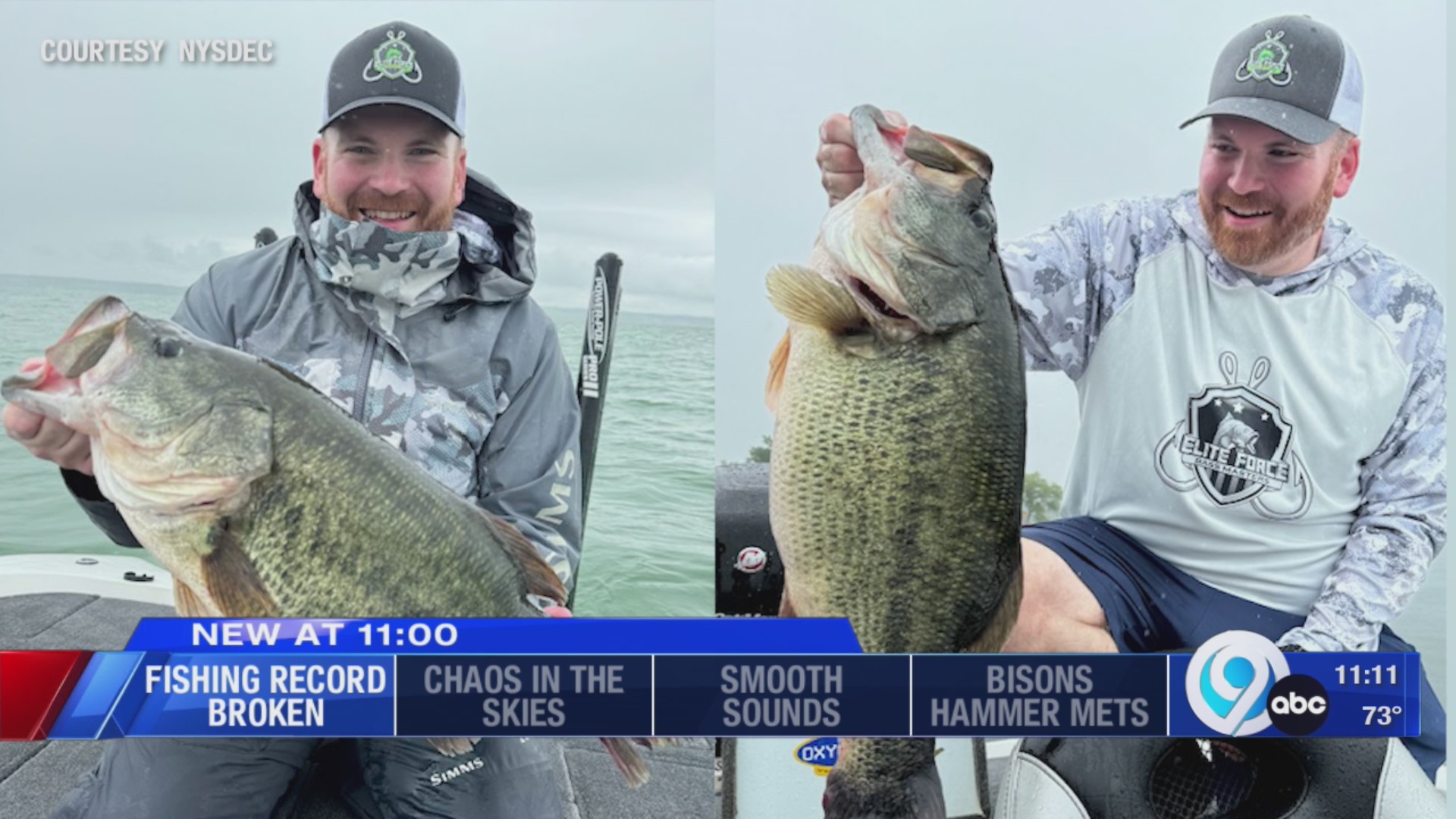 12-pound, 6-ounce largemouth bass catch breaks New York State record – WSYR