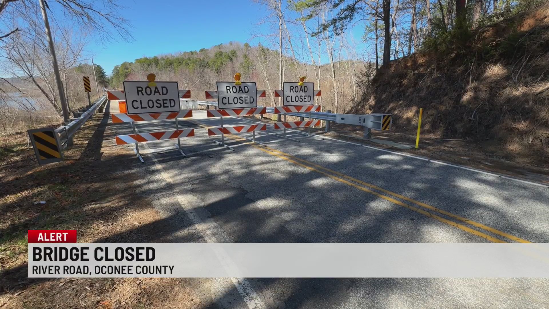SCDOT closes River Road bridge in Oconee Co. for repairs – WSPA 7NEWS
