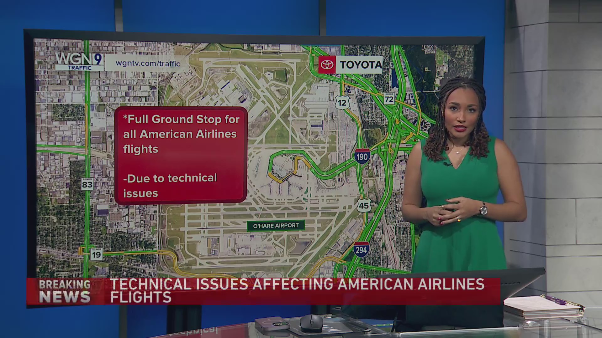 American Airlines requests nationwide ground stop Tuesday morning due ...