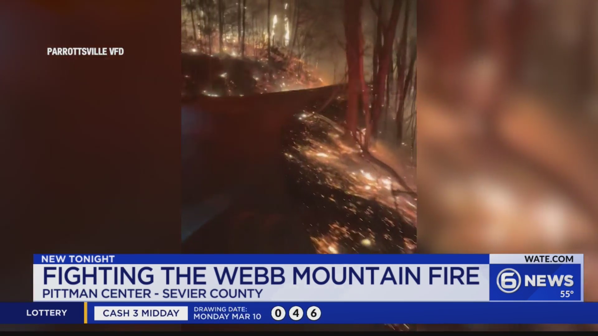 Pittman Center fire chief grateful for rain while fighting large ...