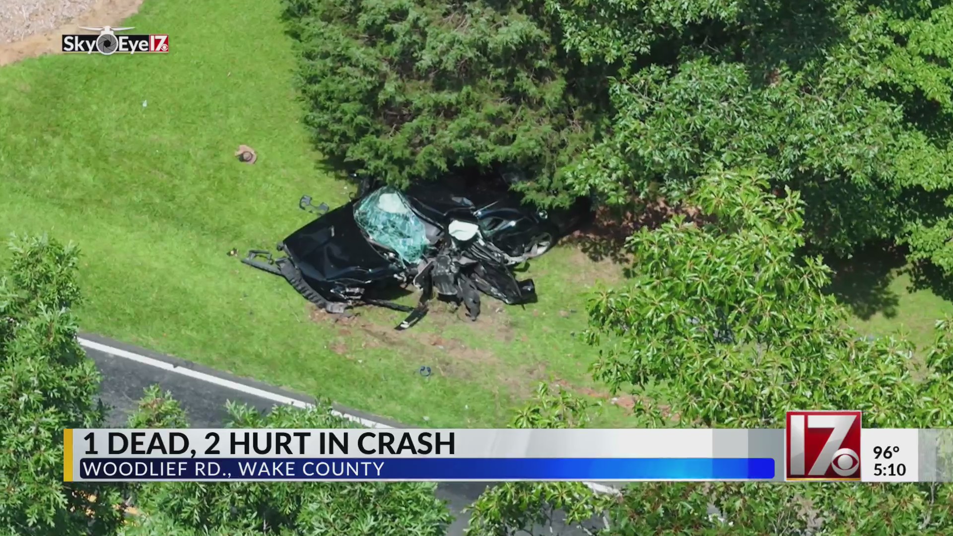 1 dead, 2 hurt in Wake County crash – CBS17.com