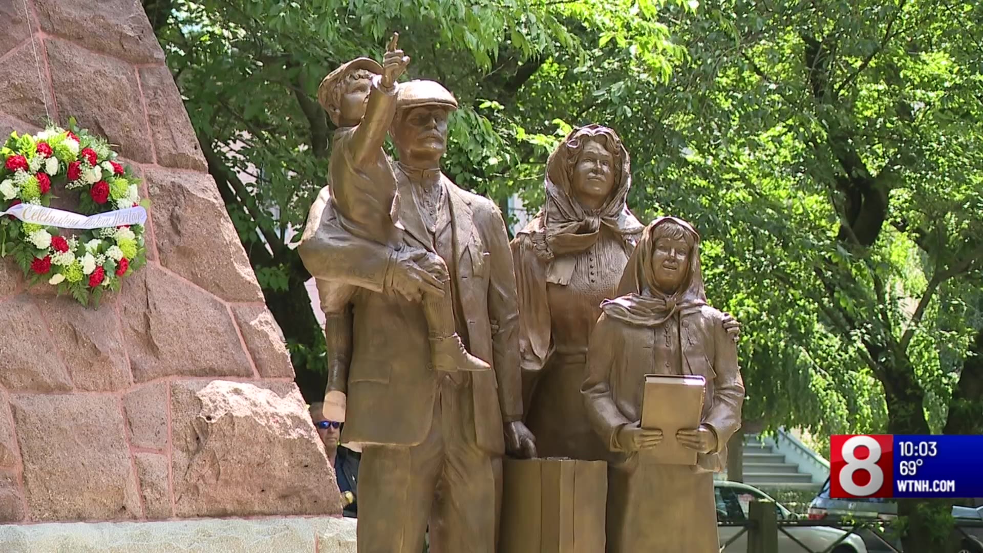New Haven unveils a new statue to celebrate the Italian-American ...